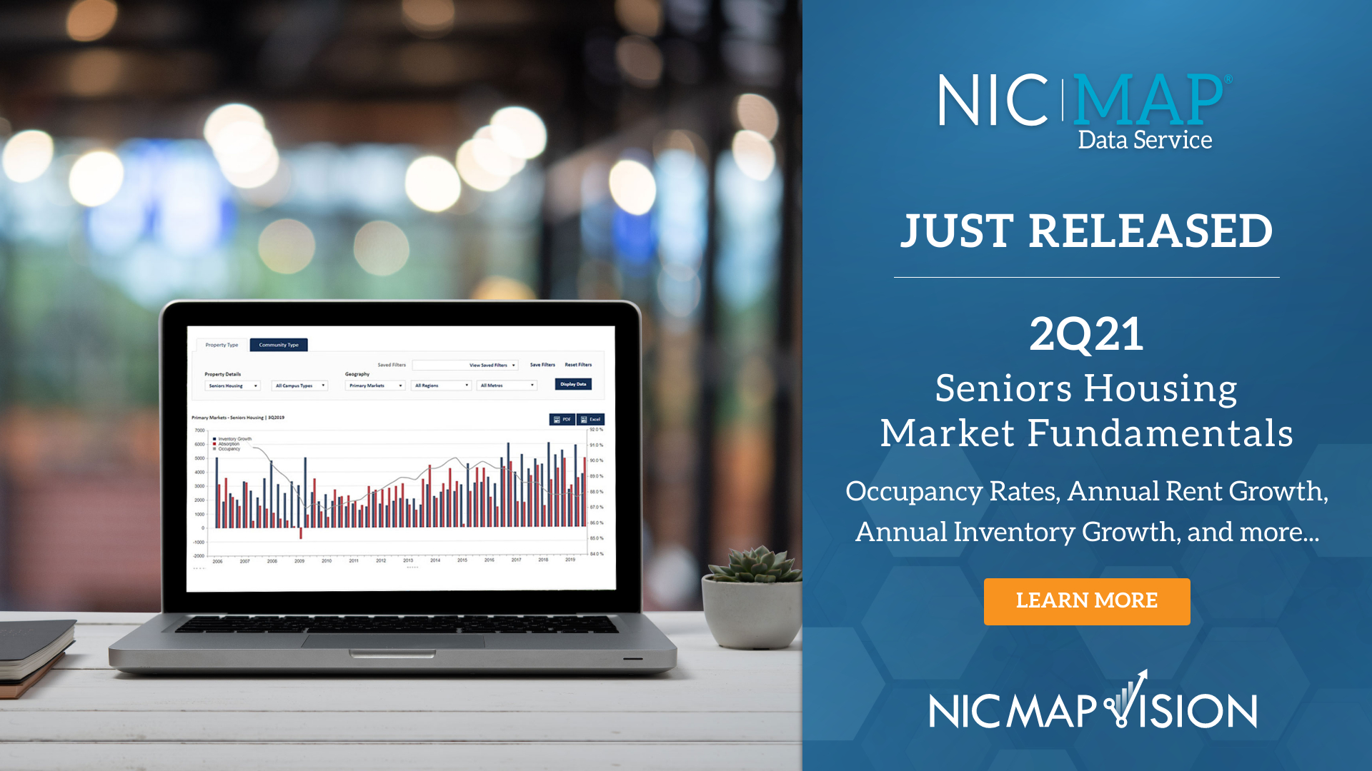 NIC MAP Vision | 2Q21 Senior Housing Market Fundamentals Data
